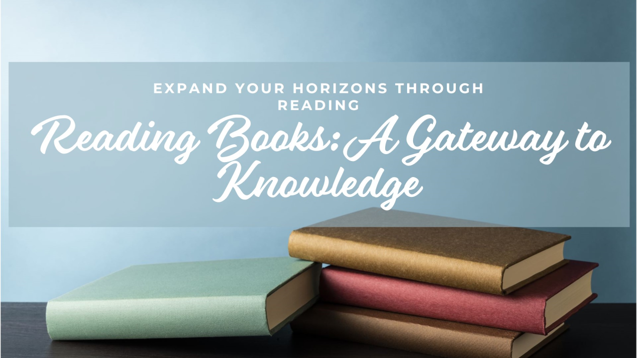 Importance of book reading Importance of book reading