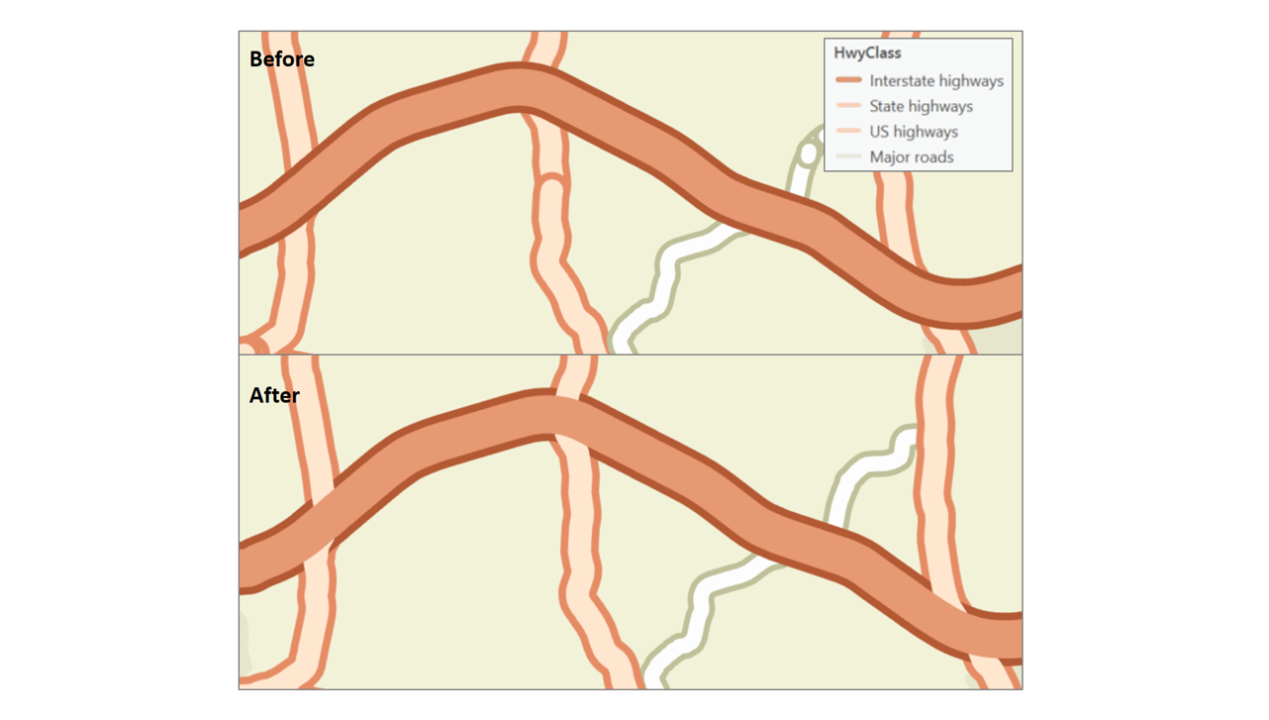 Adjusting the Drawing Order of Symbols within a Layer in ArcGIS Pro Adjusting the Drawing Order of Symbols within a Layer in ArcGIS Pro