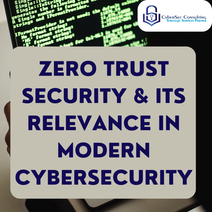 Principles of Zero-Trust Security and Its Relevance in Modern Cybersecurity Principles of Zero-Trust Security and Its Relevance in Modern Cybersecurity