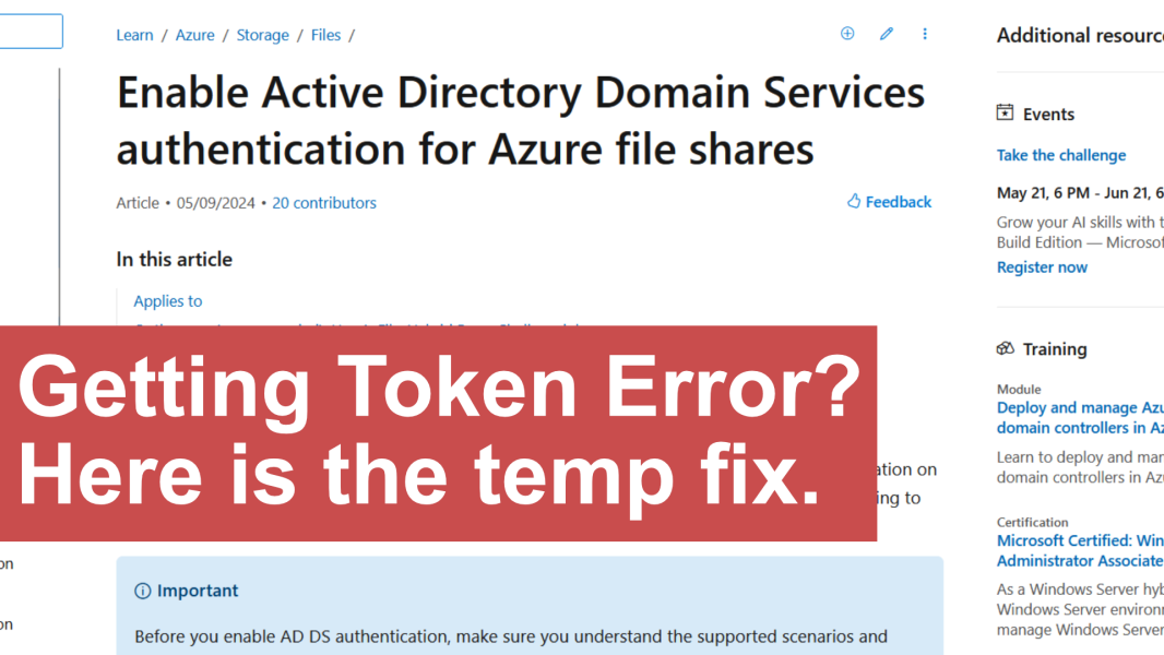 Unable to acquire token for tenant Unable to acquire token for tenant