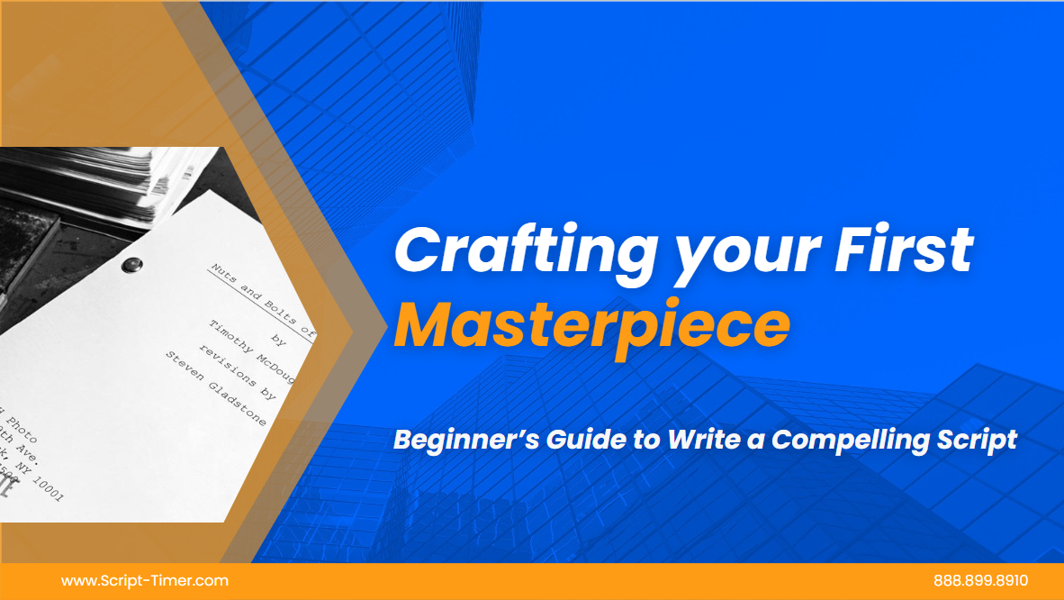 Crafting Your First Masterpiece: A Beginner's Guide to Writing a ... Crafting Your First Masterpiece: A Beginner's Guide to Writing a ...
