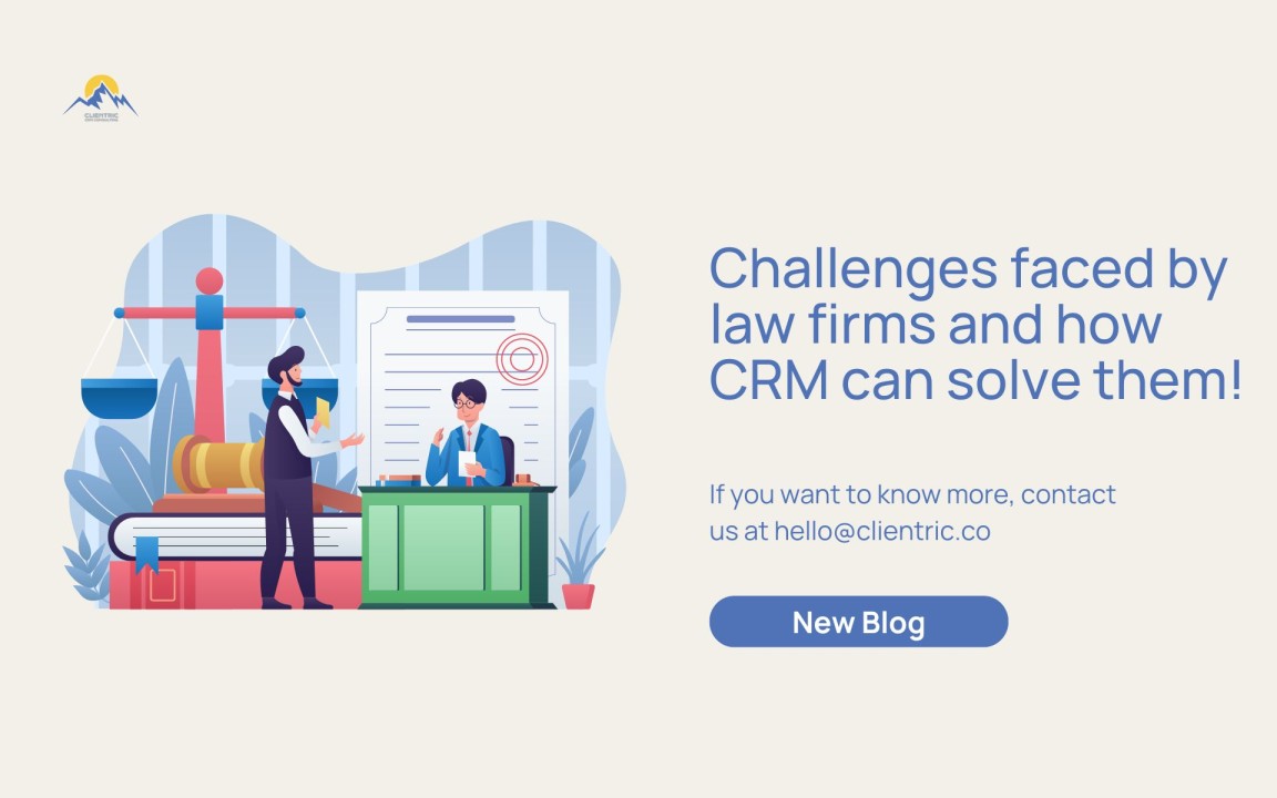Challenges faced by law firms and how CRM can solve them! Challenges faced by law firms and how CRM can solve them!