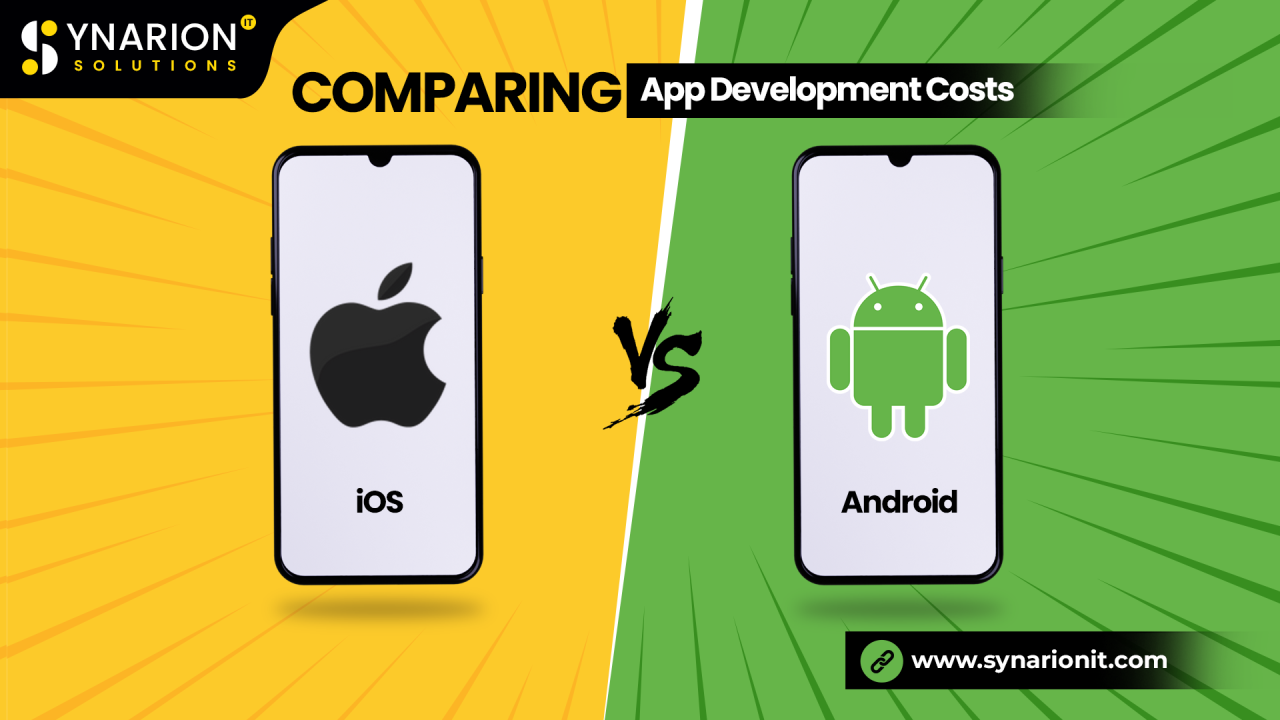 Comparing App Development Costs: iOS vs. Android Comparing App Development Costs: iOS vs. Android