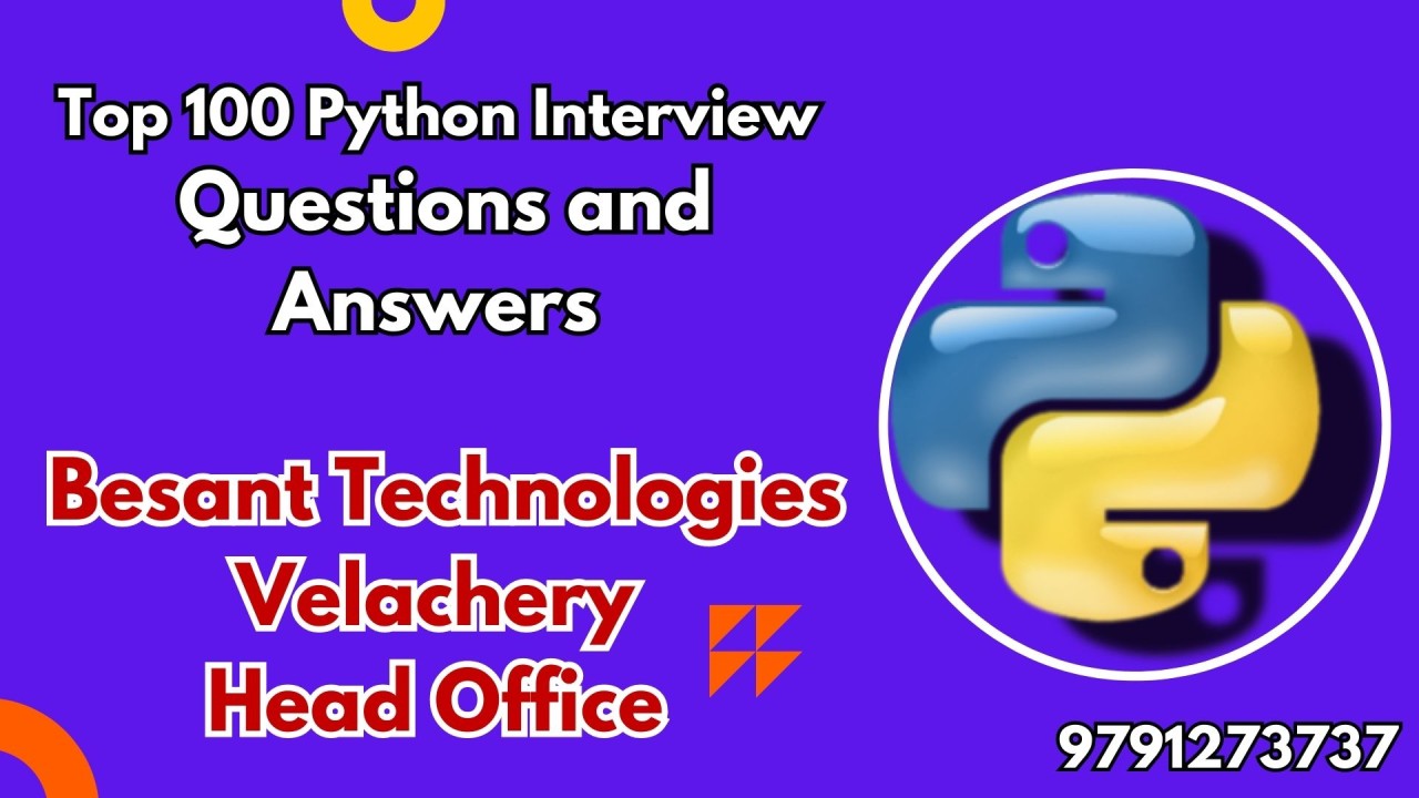 TOP 100 Python Interview Questions and Answers - Follow us for More TOP 100 Python Interview Questions and Answers - Follow us for More