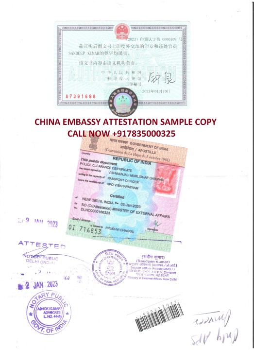 PCC LEGALIZATION CHINA EMBASSY NEW DELHI PCC LEGALIZATION CHINA EMBASSY NEW DELHI