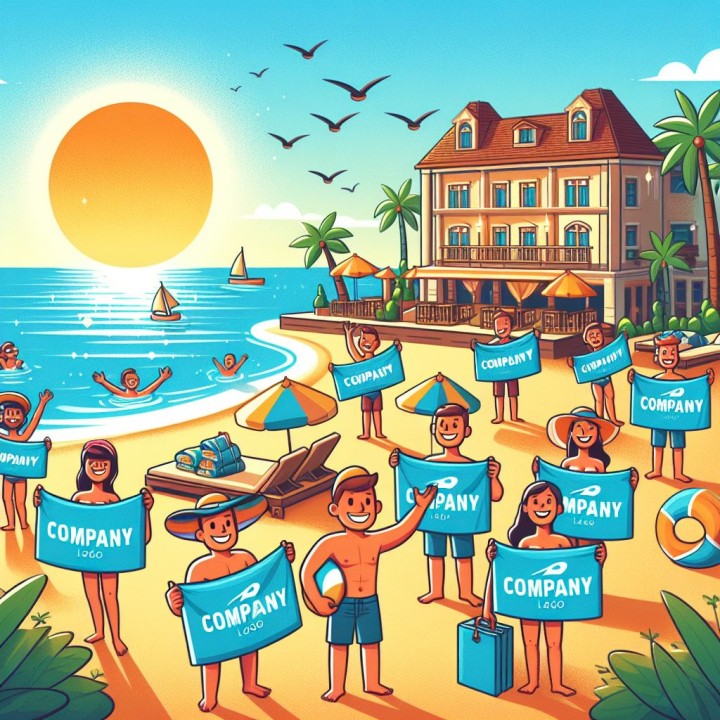 Brand Impact of Custom Beach Towels as Company Logo Items. Brand Impact of Custom Beach Towels as Company Logo Items.