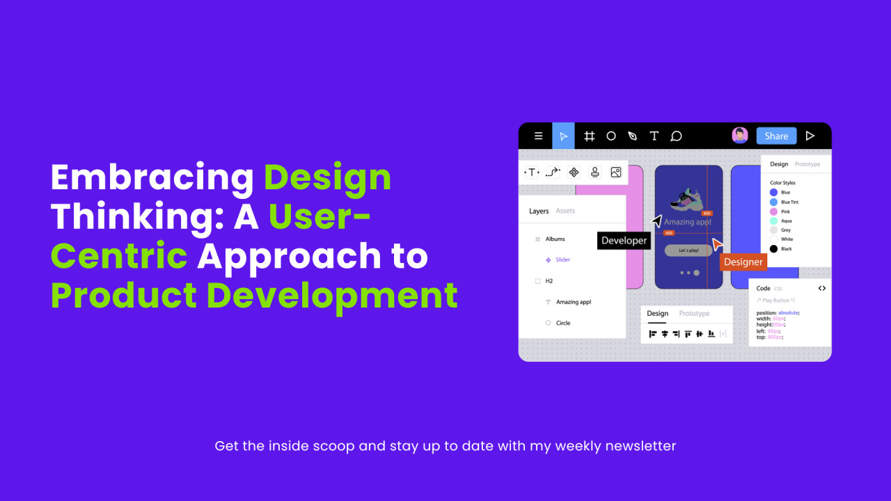 Embracing Design Thinking: A User-Centric Approach to Product Development Embracing Design Thinking: A User-Centric Approach to Product Development