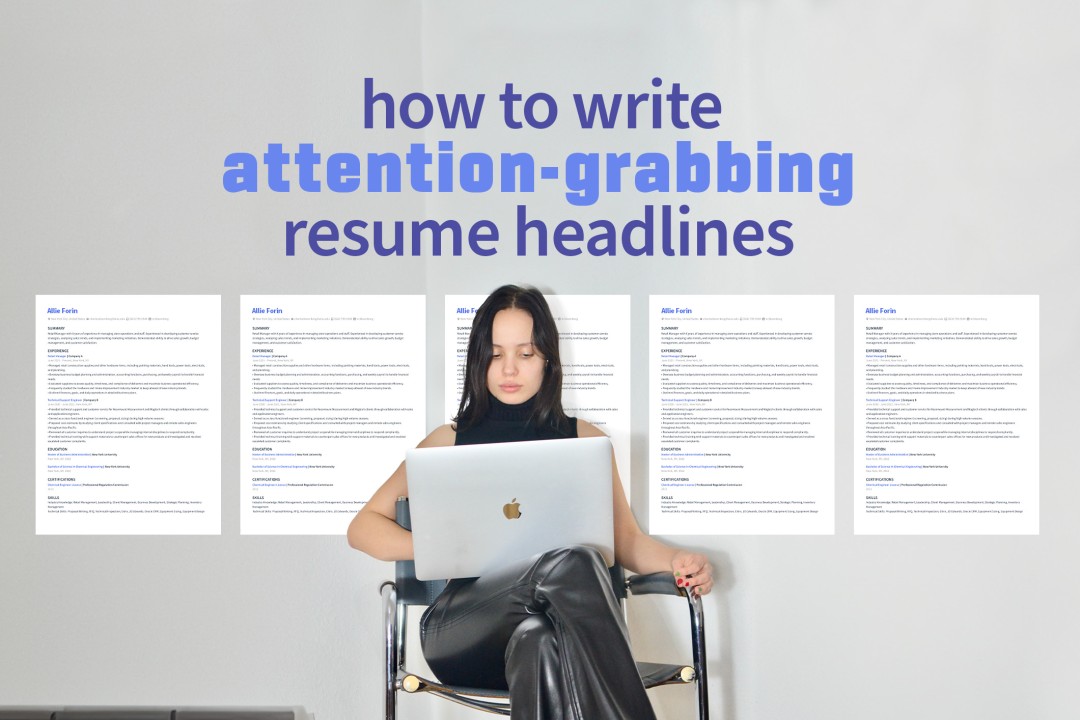 Resume Headline Examples: How to Write an Attention-Grabbing Headline Resume Headline Examples: How to Write an Attention-Grabbing Headline