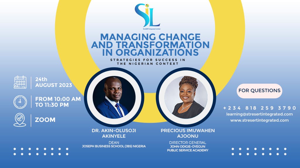 10 reasons why you should attend Managing Change and Transformation in ... 10 reasons why you should attend Managing Change and Transformation in ...