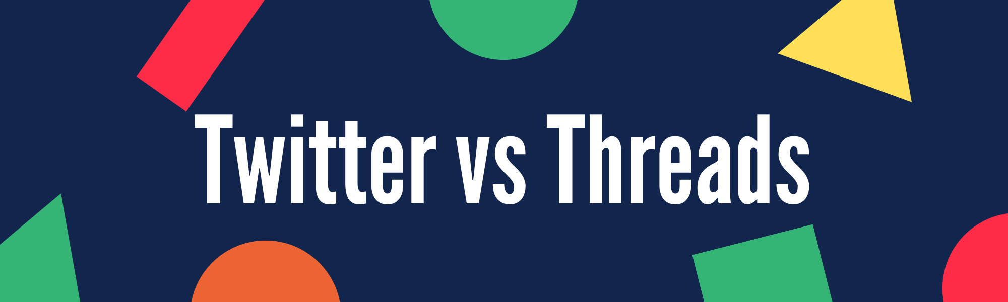 Threads vs. Twitter: Comparing Two Social Messaging Powerhouses Threads vs. Twitter: Comparing Two Social Messaging Powerhouses