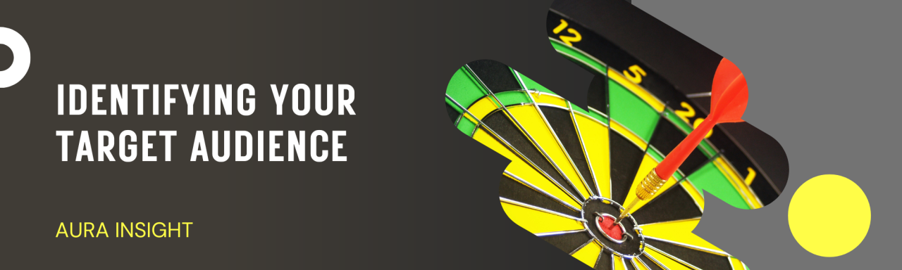 Identifying Your Target Audience Identifying Your Target Audience