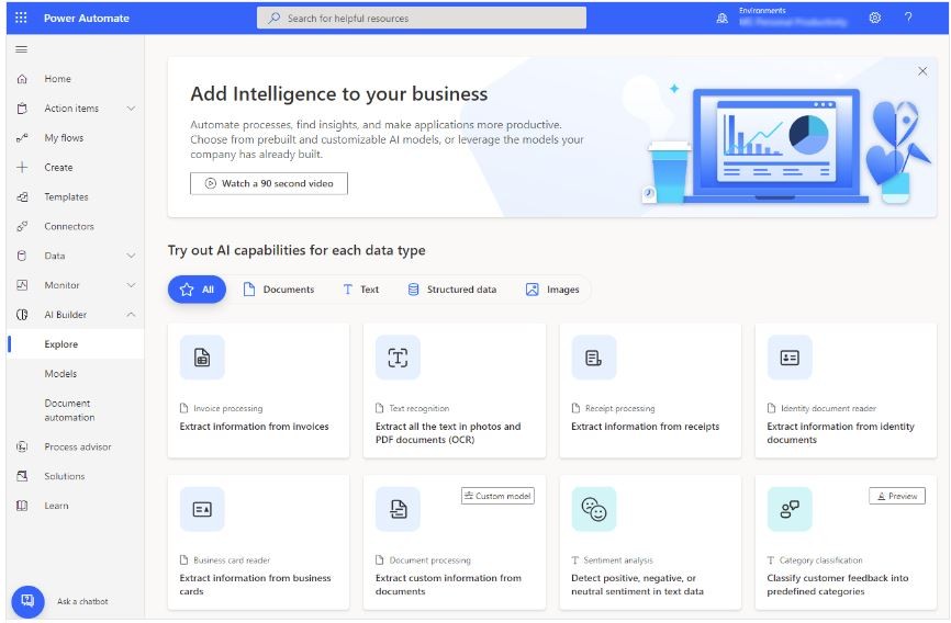 Increase efficiency through intelligent automated workflows powered with AI Increase efficiency through intelligent automated workflows powered with AI