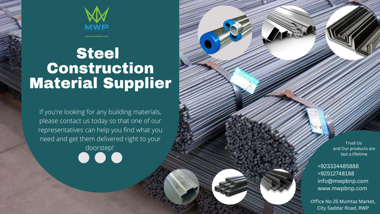 Iron and Steel construction material rates in Pakistan 2022 Iron and Steel construction material rates in Pakistan 2022