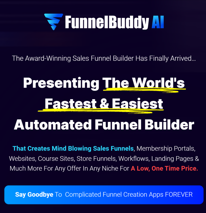 FunnelBuddy AI Review: Fastest and Easiest Automated Funnel Builder ... FunnelBuddy AI Review: Fastest and Easiest Automated Funnel Builder ...