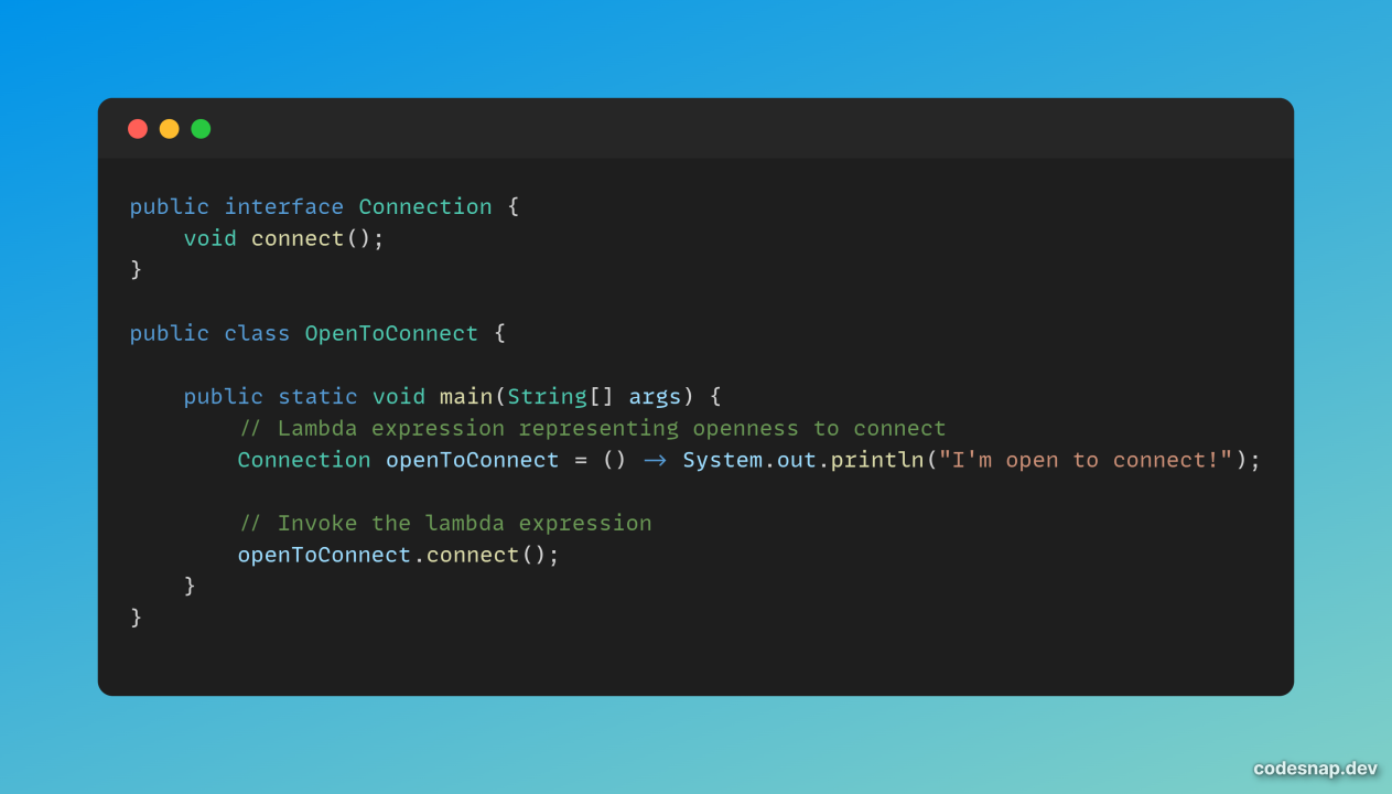 Lambda Expressions in Java: Enhancing Functionality and Simplifying Code Lambda Expressions in Java: Enhancing Functionality and Simplifying Code