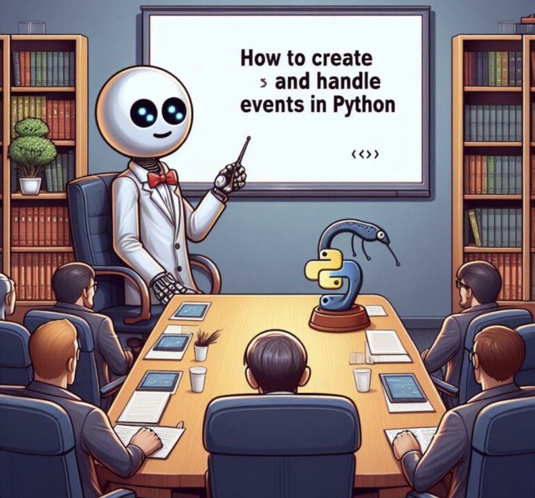 How to Create and Handle Events in Python How to Create and Handle Events in Python