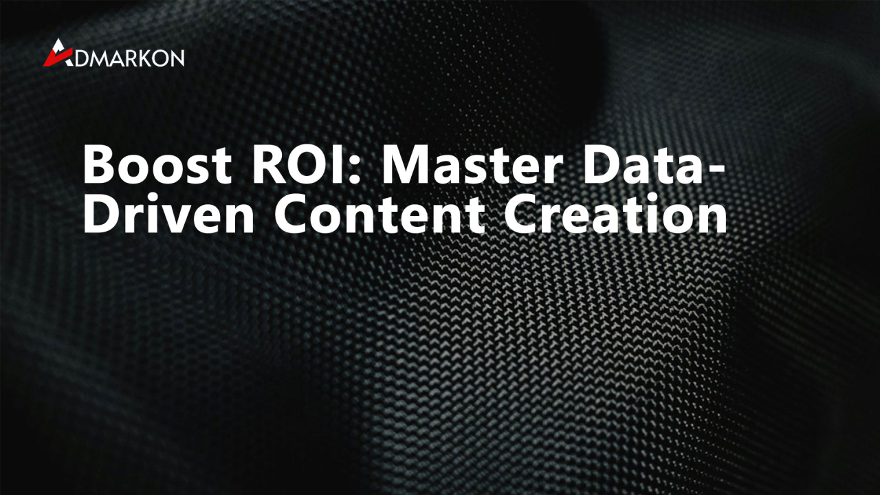 7 Game-Changing Data-Driven Content Strategies to Skyrocket Your ROI Today 7 Game-Changing Data-Driven Content Strategies to Skyrocket Your ROI Today