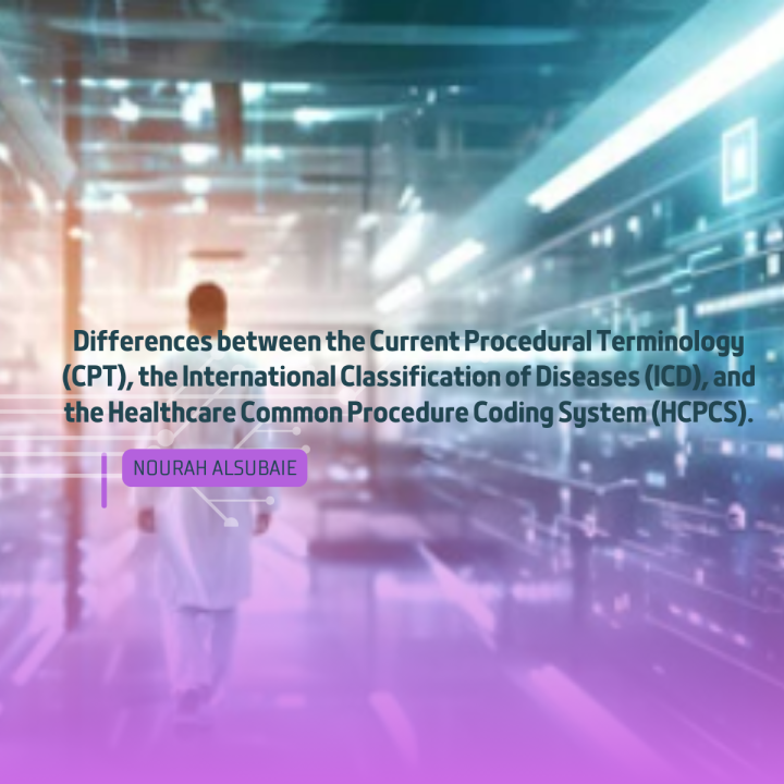 Differences between the Current Procedural Terminology (CPT), the ... Differences between the Current Procedural Terminology (CPT), the ...