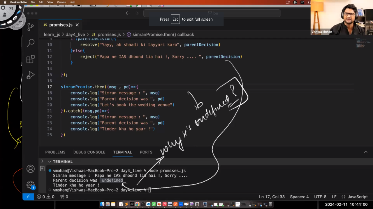 Problem Solved: Understanding Undefined Values in JS Problem Solved: Understanding Undefined Values in JS