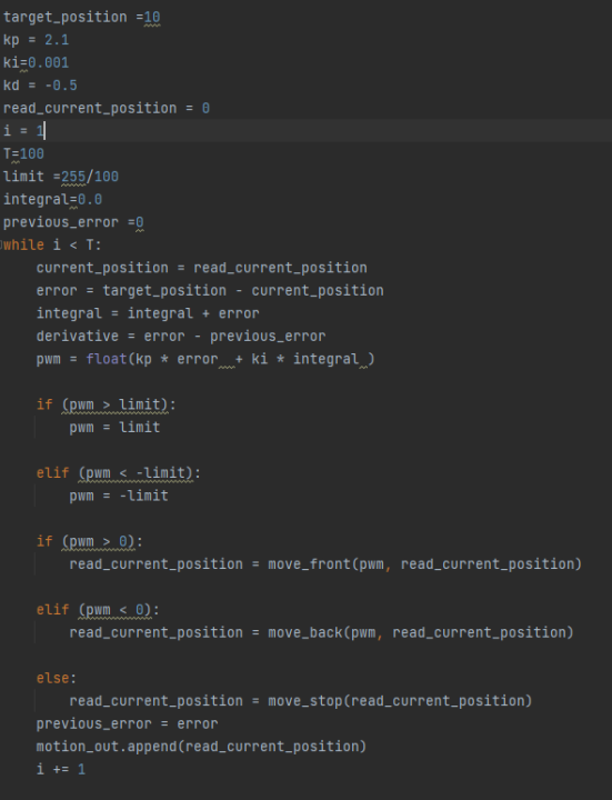 PID in Motion Control(Robotics) PID in Motion Control(Robotics)