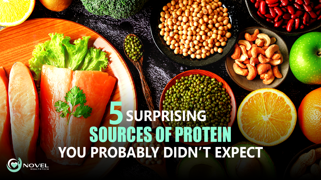 FIVE SURPRISING SOURCES OF PROTEIN YOU PROBABLY DIDN’T EXPECT FIVE SURPRISING SOURCES OF PROTEIN YOU PROBABLY DIDN’T EXPECT