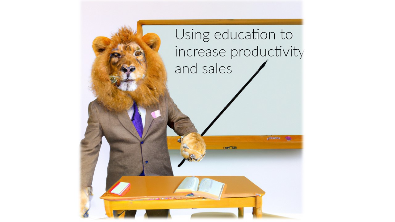 Training day: Using education to increase productivity and sales Training day: Using education to increase productivity and sales
