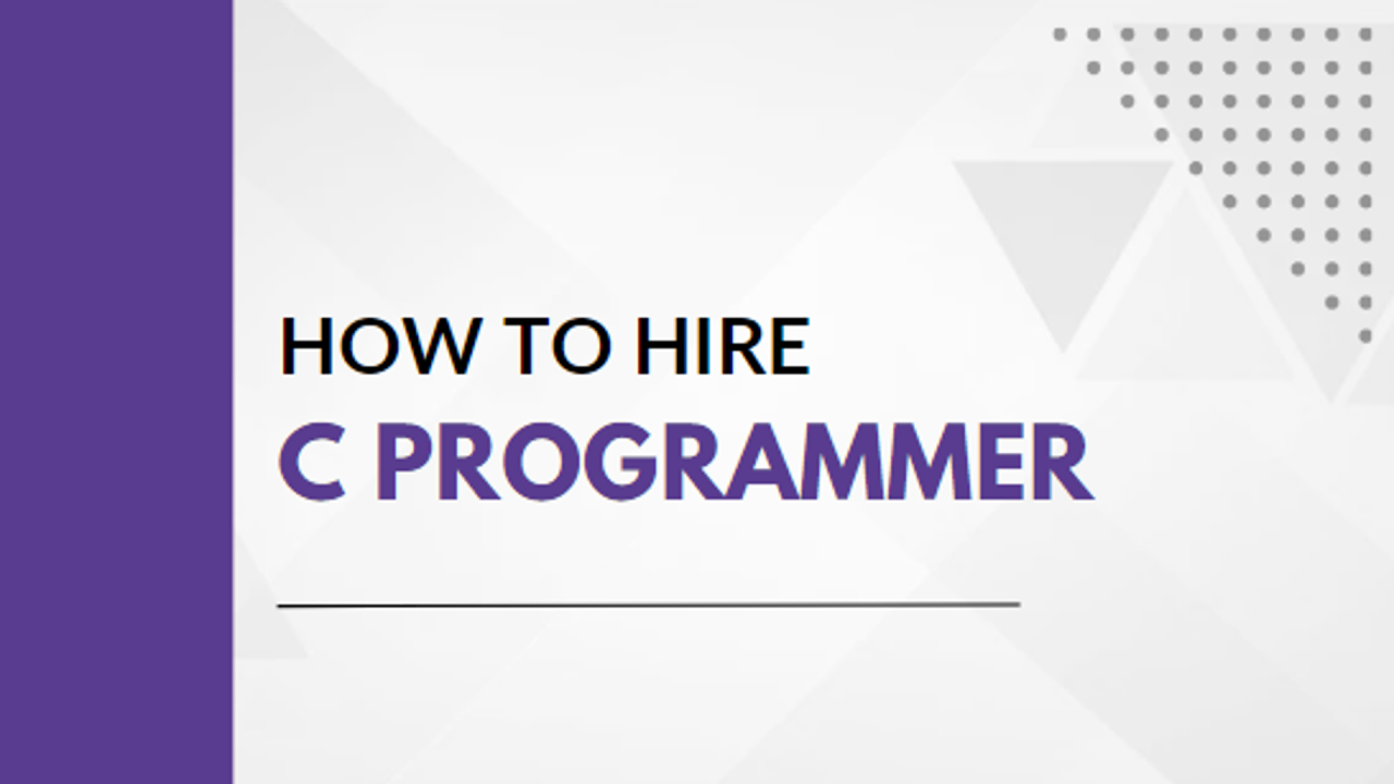 C Programmer for Hire: Empower Your Projects C Programmer for Hire: Empower Your Projects