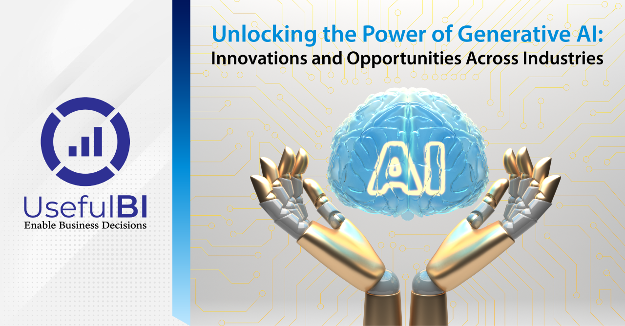 Unlocking the Power of Generative AI: Innovations and Opportunities ... Unlocking the Power of Generative AI: Innovations and Opportunities ...
