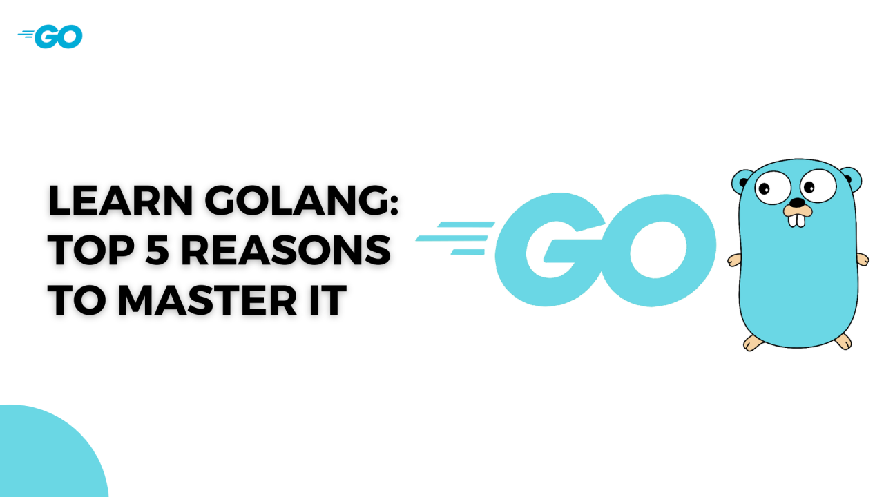 Learn Golang: Top 5 Reasons to Master It Learn Golang: Top 5 Reasons to Master It
