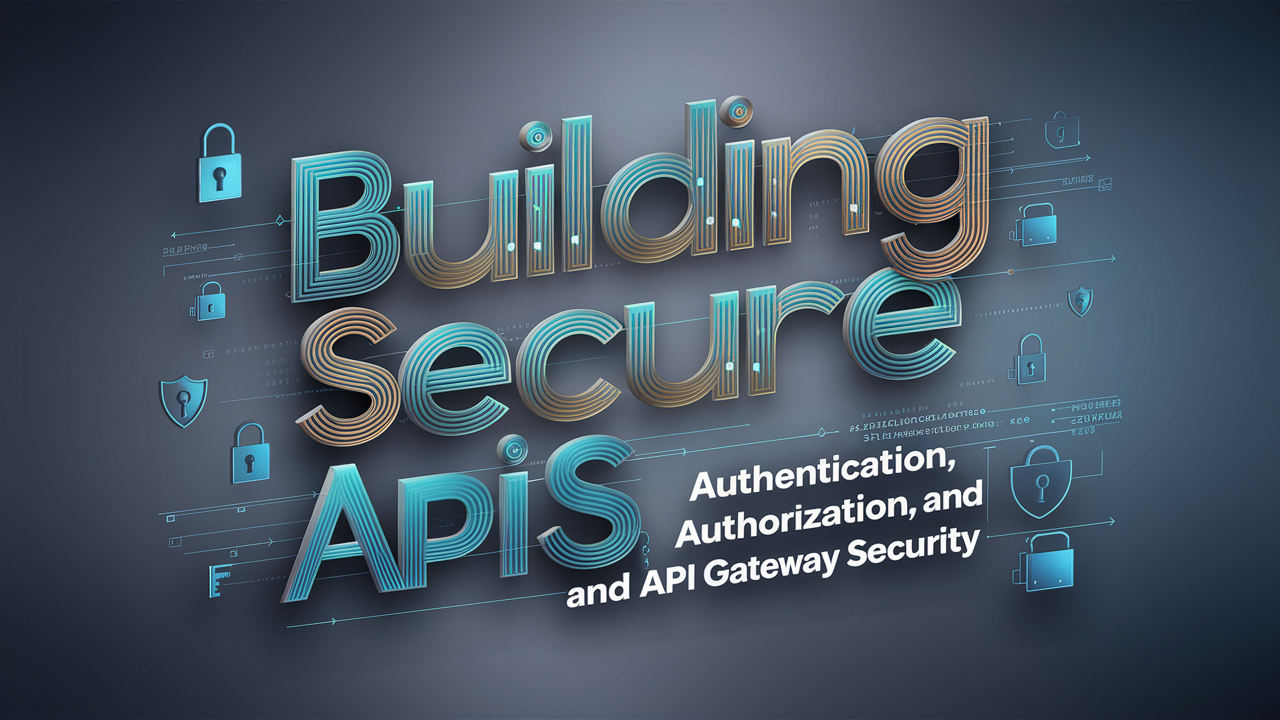 Building Secure APIs: Authentication, Authorization, and API Gateway ... Building Secure APIs: Authentication, Authorization, and API Gateway ...