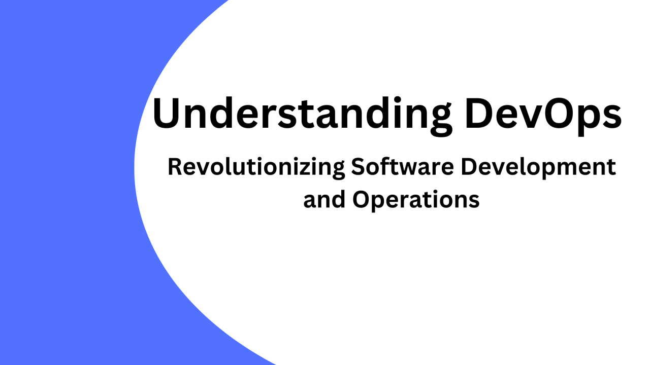 Understanding DevOps: Revolutionizing Software Development and Operations Understanding DevOps: Revolutionizing Software Development and Operations