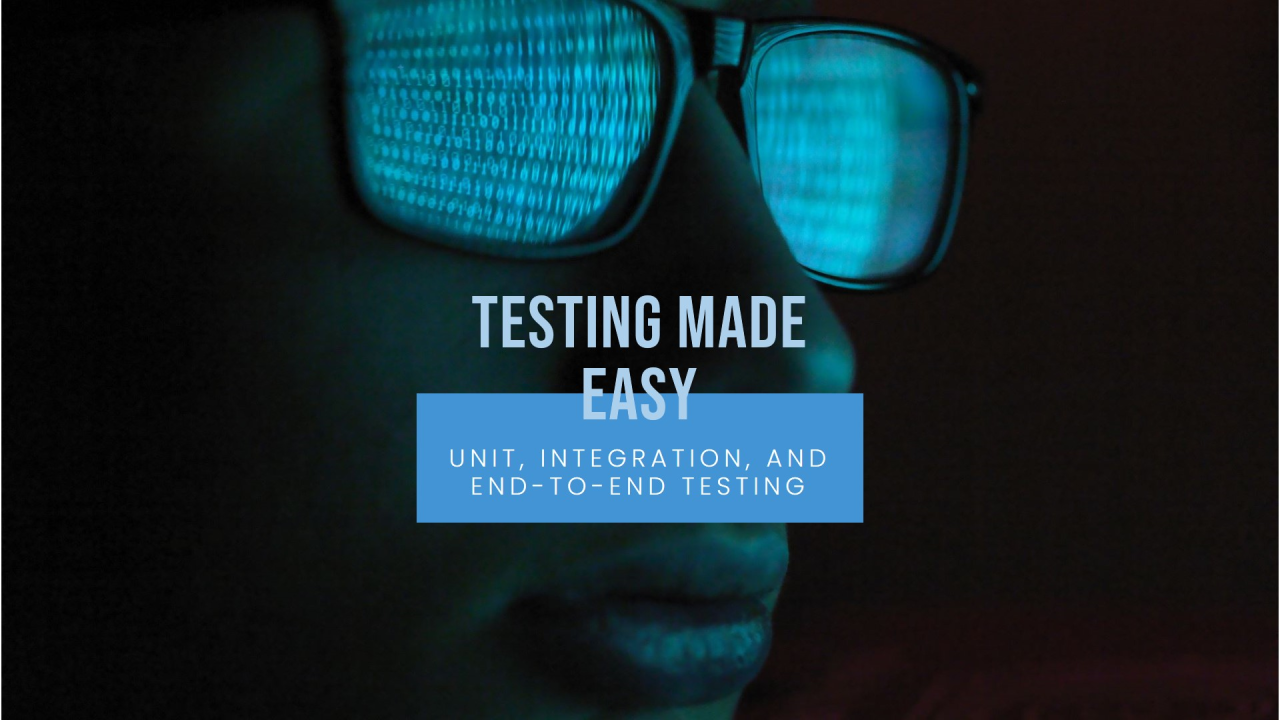 🚀 Testing in DevOps: Unit, Integration, and End-to-End Testing 🚀 🚀 Testing in DevOps: Unit, Integration, and End-to-End Testing 🚀