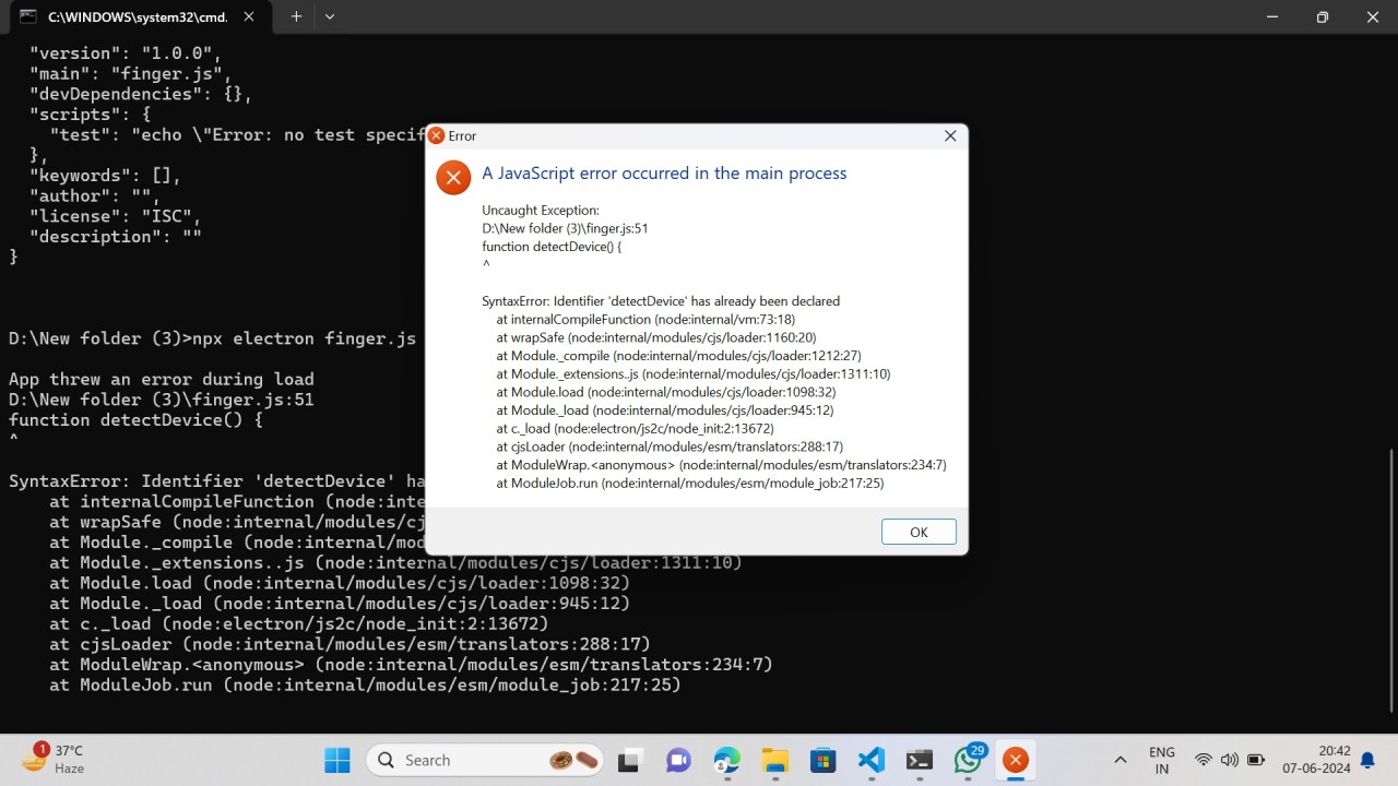 Debugging JavaScript Errors: A Lesson in Finger Authentication ... Debugging JavaScript Errors: A Lesson in Finger Authentication ...