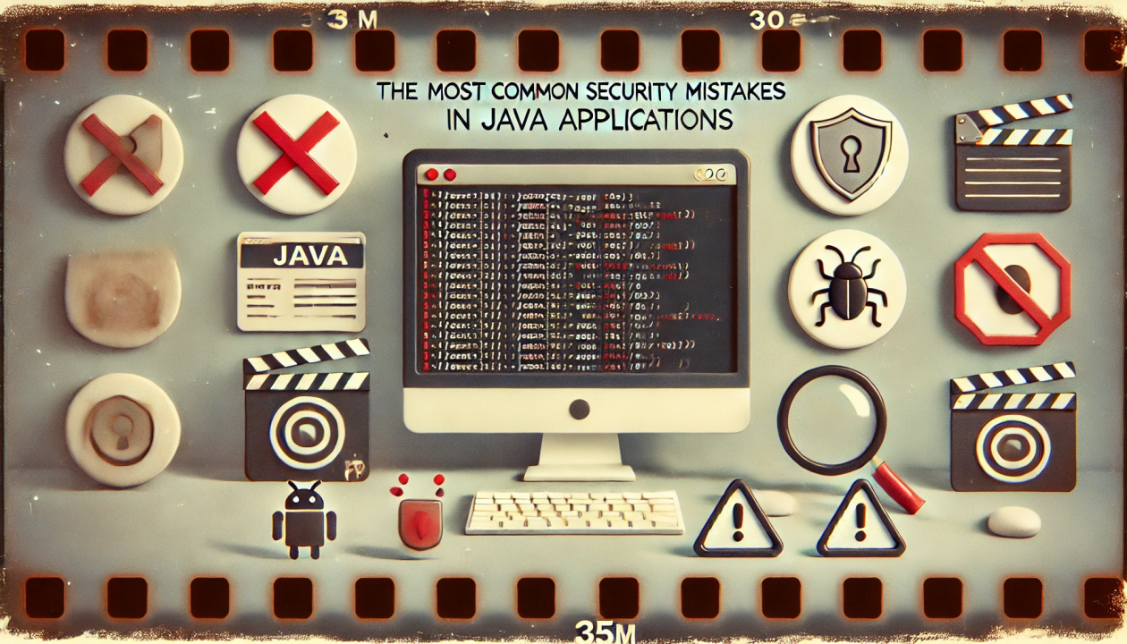 The most common security mistakes in Java applications The most common security mistakes in Java applications