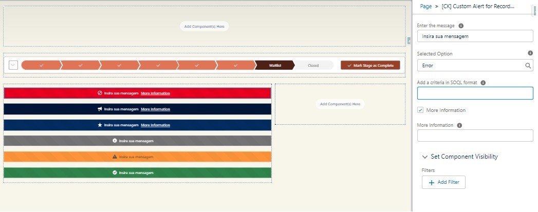 Salesforce Custom Alert Component Salesforce Custom Alert Component