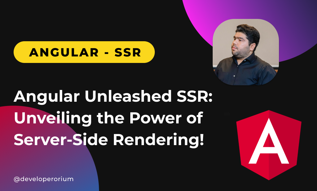 🔥 Angular Unleashed: Unveiling the Power of Server-Side Rendering! 🌐 🔥 Angular Unleashed: Unveiling the Power of Server-Side Rendering! 🌐