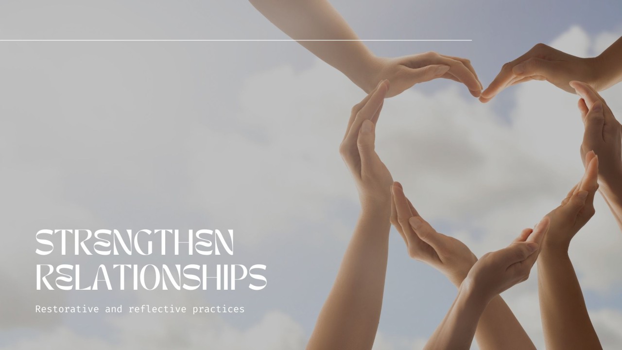 Strengthen Relationships Strengthen Relationships