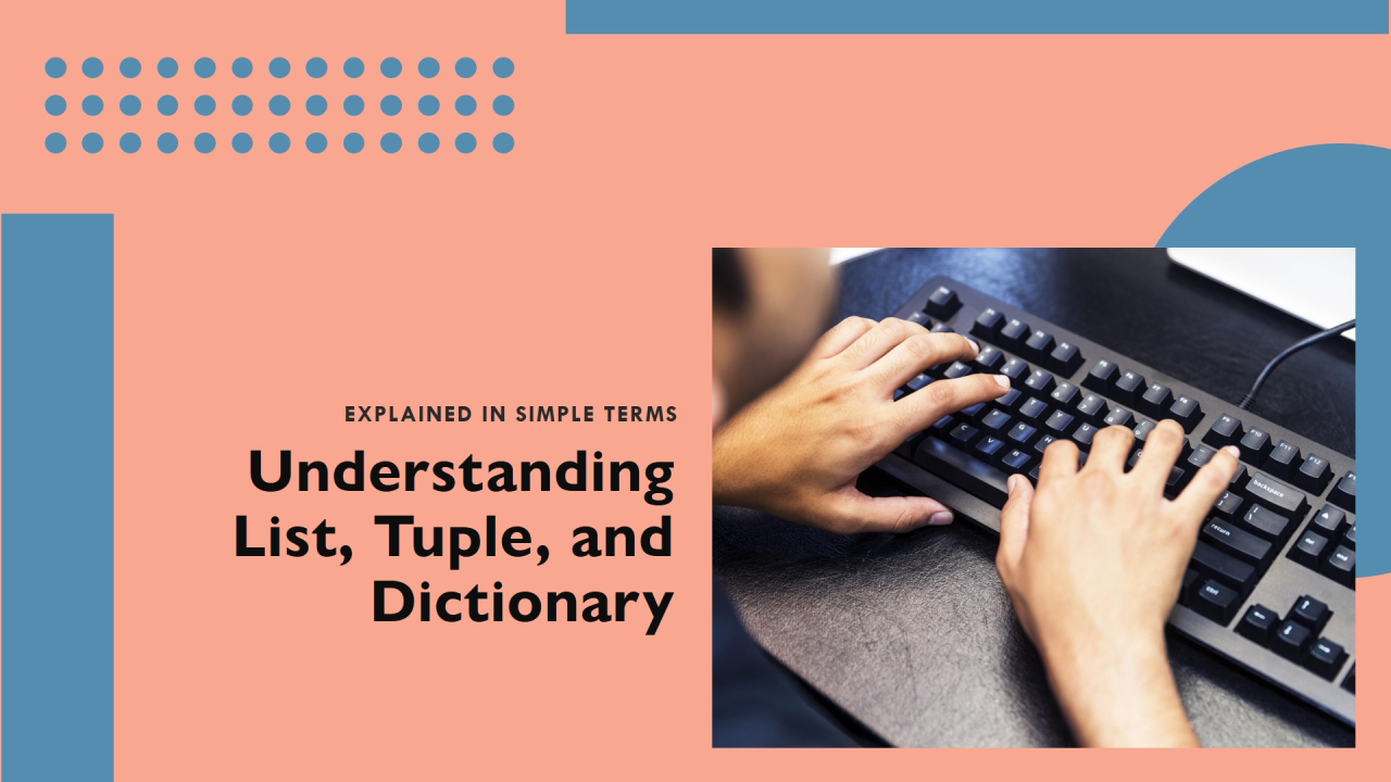 What is the main difference between a list, tuple and dictionaries? What is the main difference between a list, tuple and dictionaries?