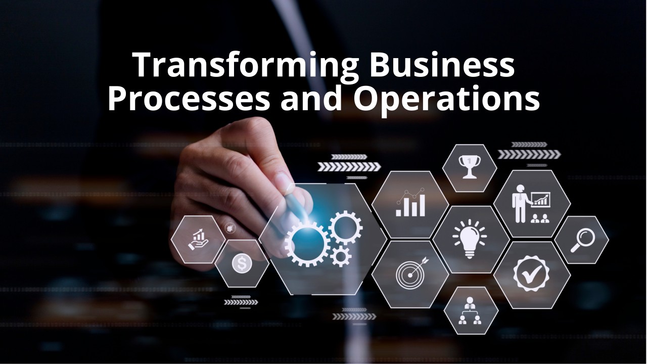 Transforming Business Processes and Operations Transforming Business Processes and Operations