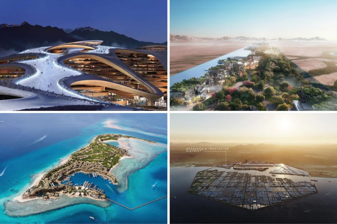 The largest giga and mega projects in Saudi Arabia The largest giga and mega projects in Saudi Arabia