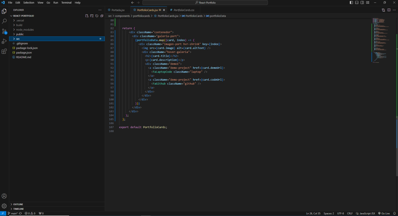 Reducción de la redundancia del código JSX. Reducción de la redundancia del código JSX.