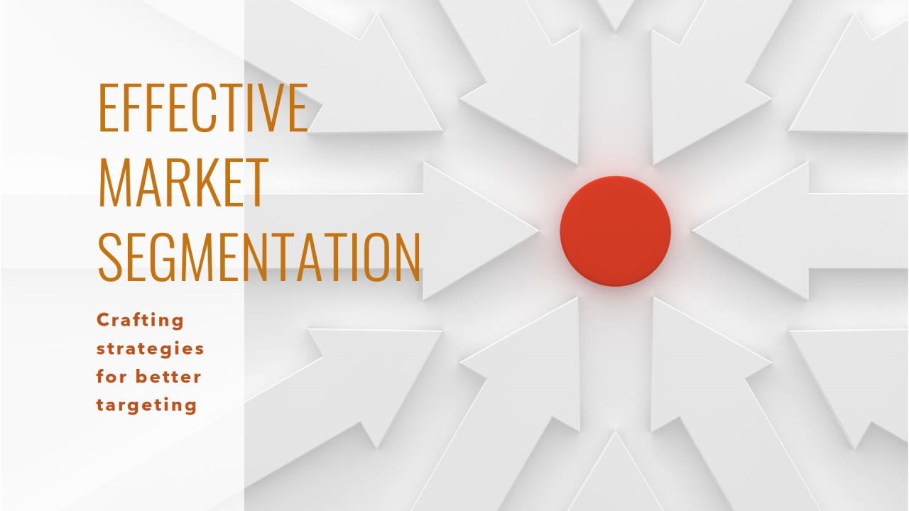 🔍 Crafting Effective Market Segmentation Strategies 🔍 Crafting Effective Market Segmentation Strategies