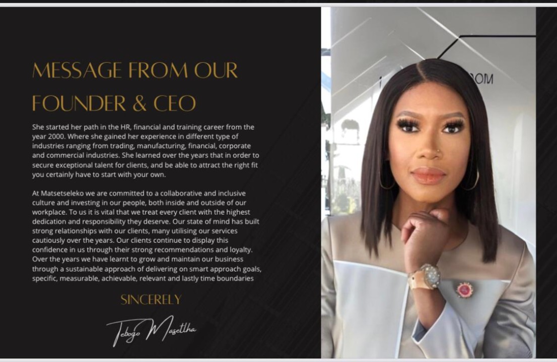 Message from the CEO and Founder Message from the CEO and Founder