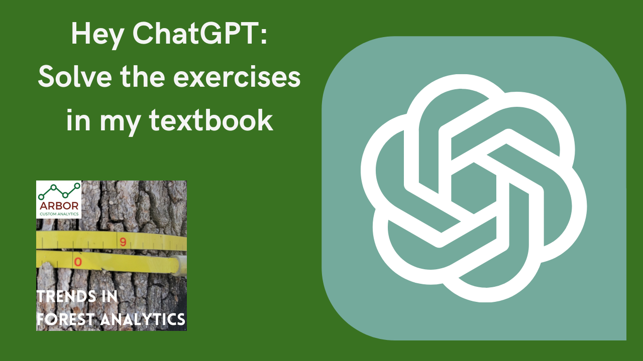 Hey ChatGPT: solve the exercises in my textbook Hey ChatGPT: solve the exercises in my textbook