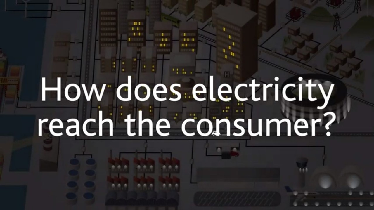 What path does electricity take from generation to consumption? What path does electricity take from generation to consumption?