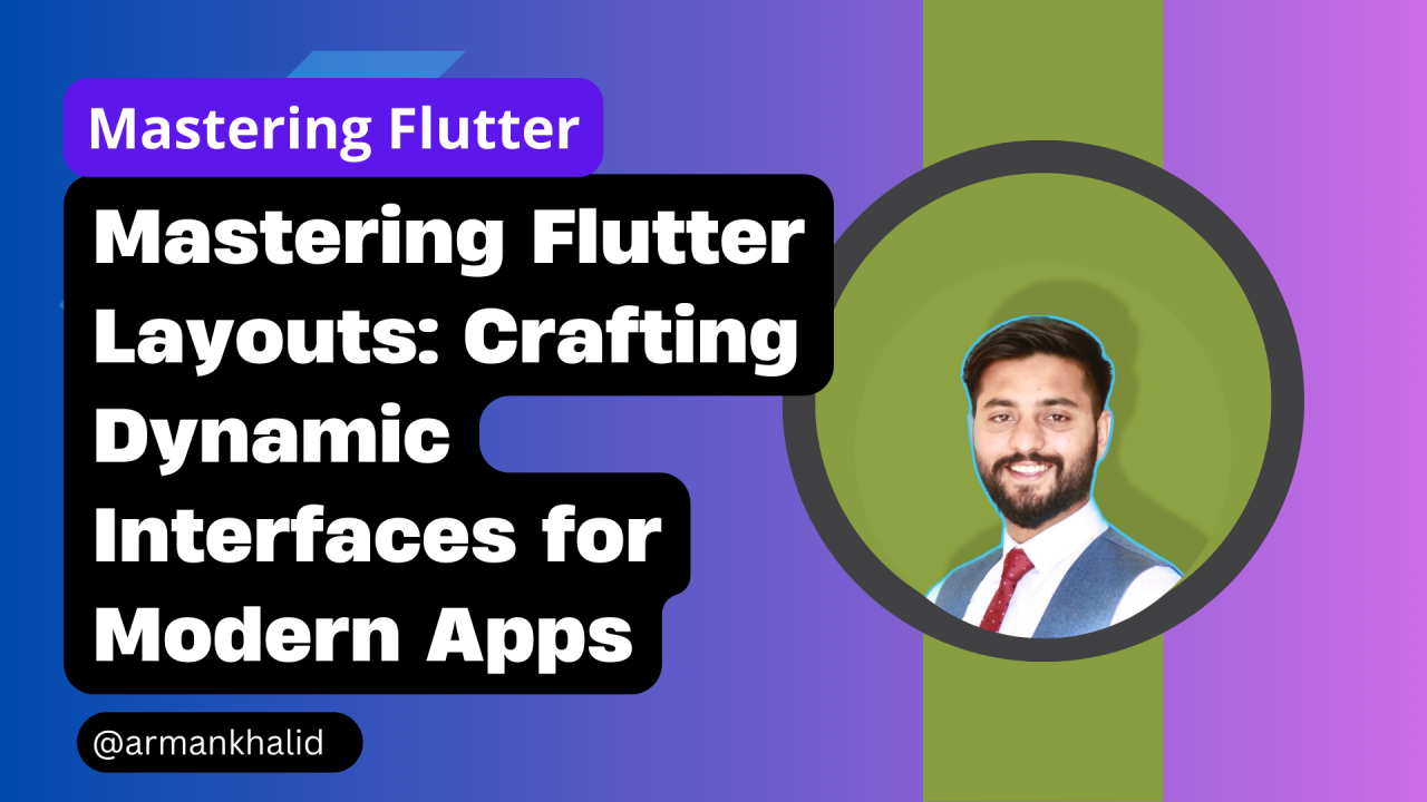 Mastering Flutter Layouts: Crafting Dynamic Interfaces for Modern Apps Mastering Flutter Layouts: Crafting Dynamic Interfaces for Modern Apps