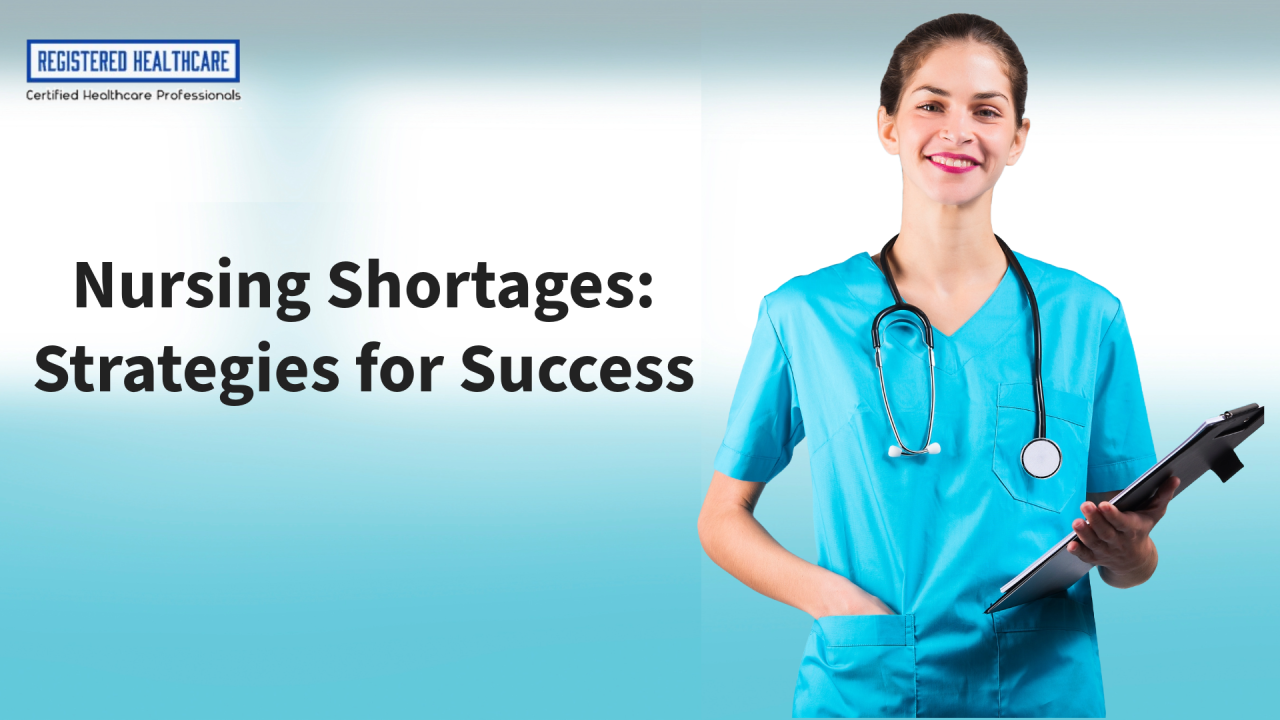 Nursing Shortages: Strategies for Success Nursing Shortages: Strategies for Success