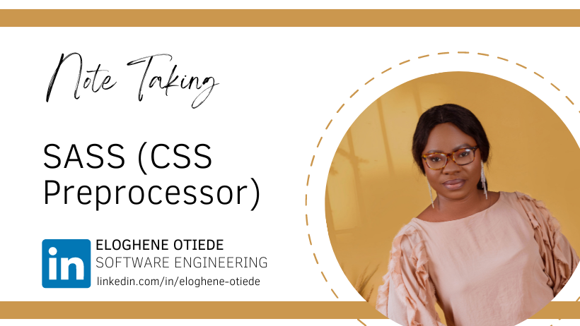SASS (CSS Preprocessor) SASS (CSS Preprocessor)