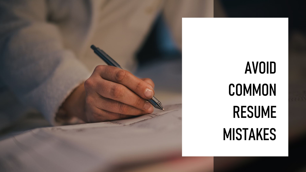 Practical Resume Writing Mistakes: A Guide to Avoiding Common Pitfalls Practical Resume Writing Mistakes: A Guide to Avoiding Common Pitfalls