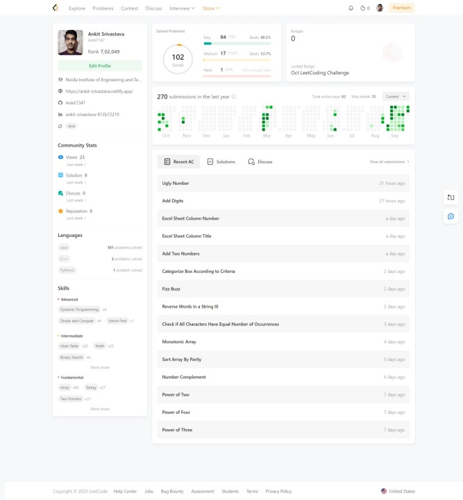 Ankit Srivastava on LinkedIn: DSA with Java Ankit Srivastava on LinkedIn: DSA with Java